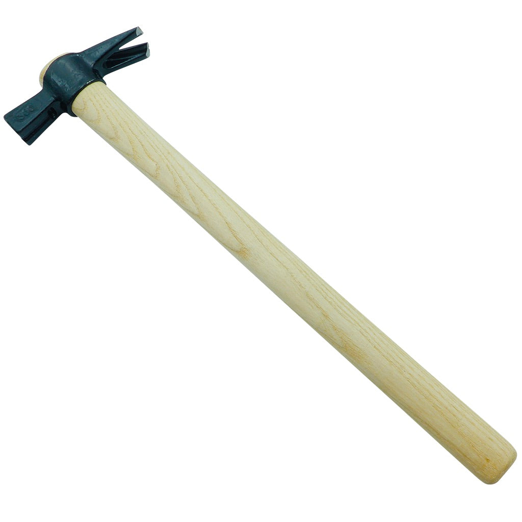Italian carpenter's hammer with magnet wooden handle